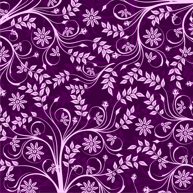 BATIK DAUN UNGU KEREN