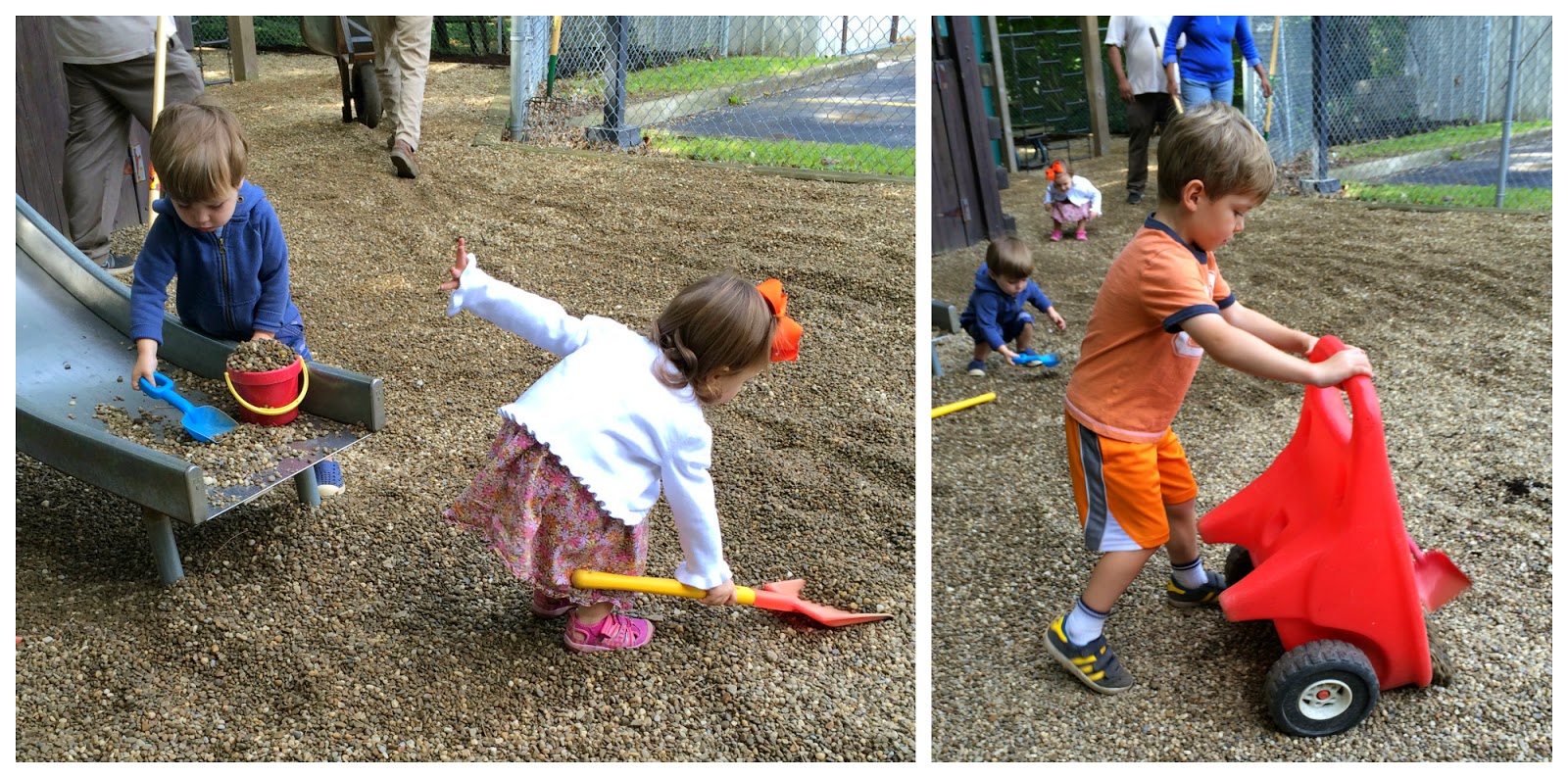 Fairmount Cooperative Preschool: Playground Cleanup
