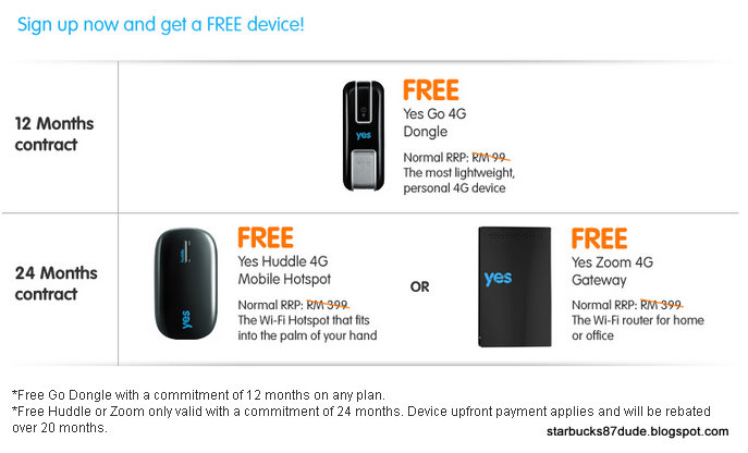 YES 4G Super Postpaid Plans - Yay or Nay ? ~ Here & There, EveryWhere =)