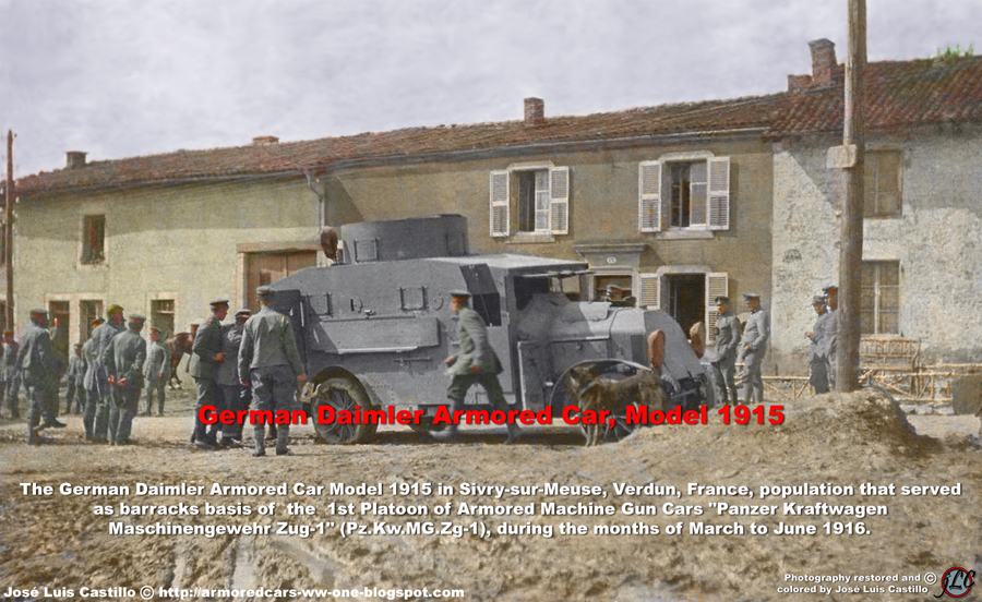 Armored Cars in the WWI: 06.2015