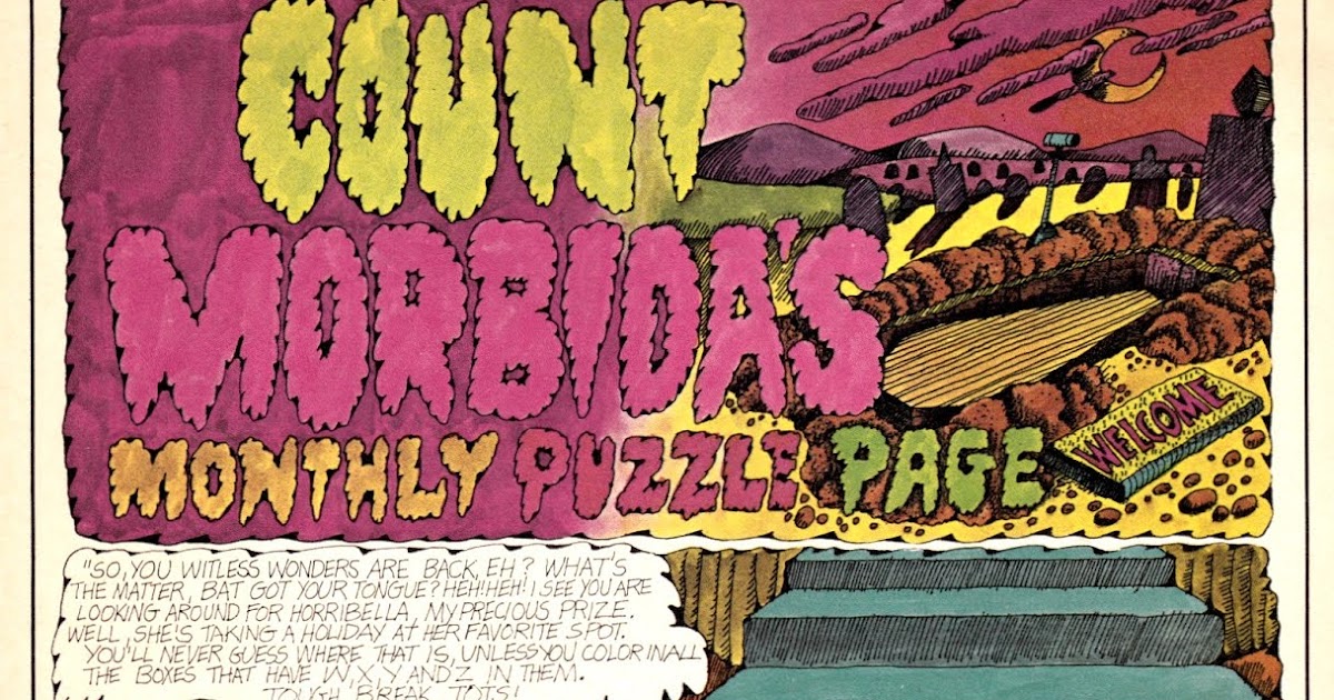 and everything else too: Count Morbida's Chamber of Horrors --and Puzzles!