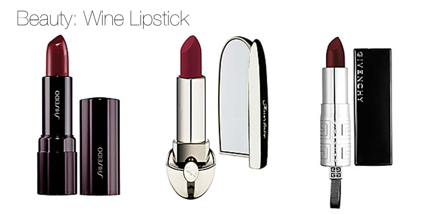 Be and D: Beauty: Wine Lipstick
