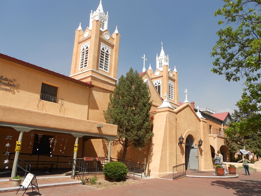 The Spanish Missions of New Mexico / San Felipe de Neri Church ...