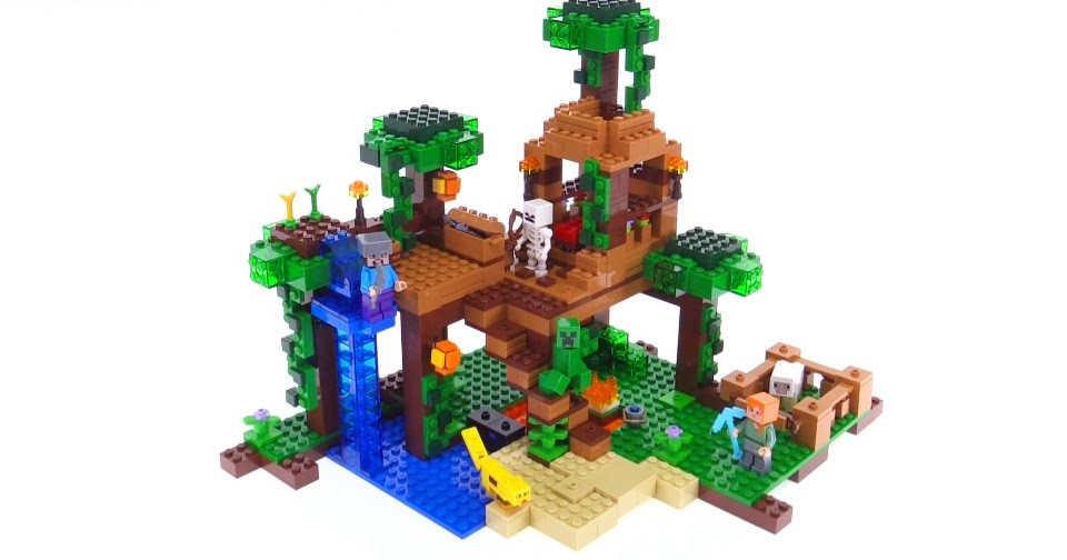 LEGO Minecraft Jungle Tree House review! 21125