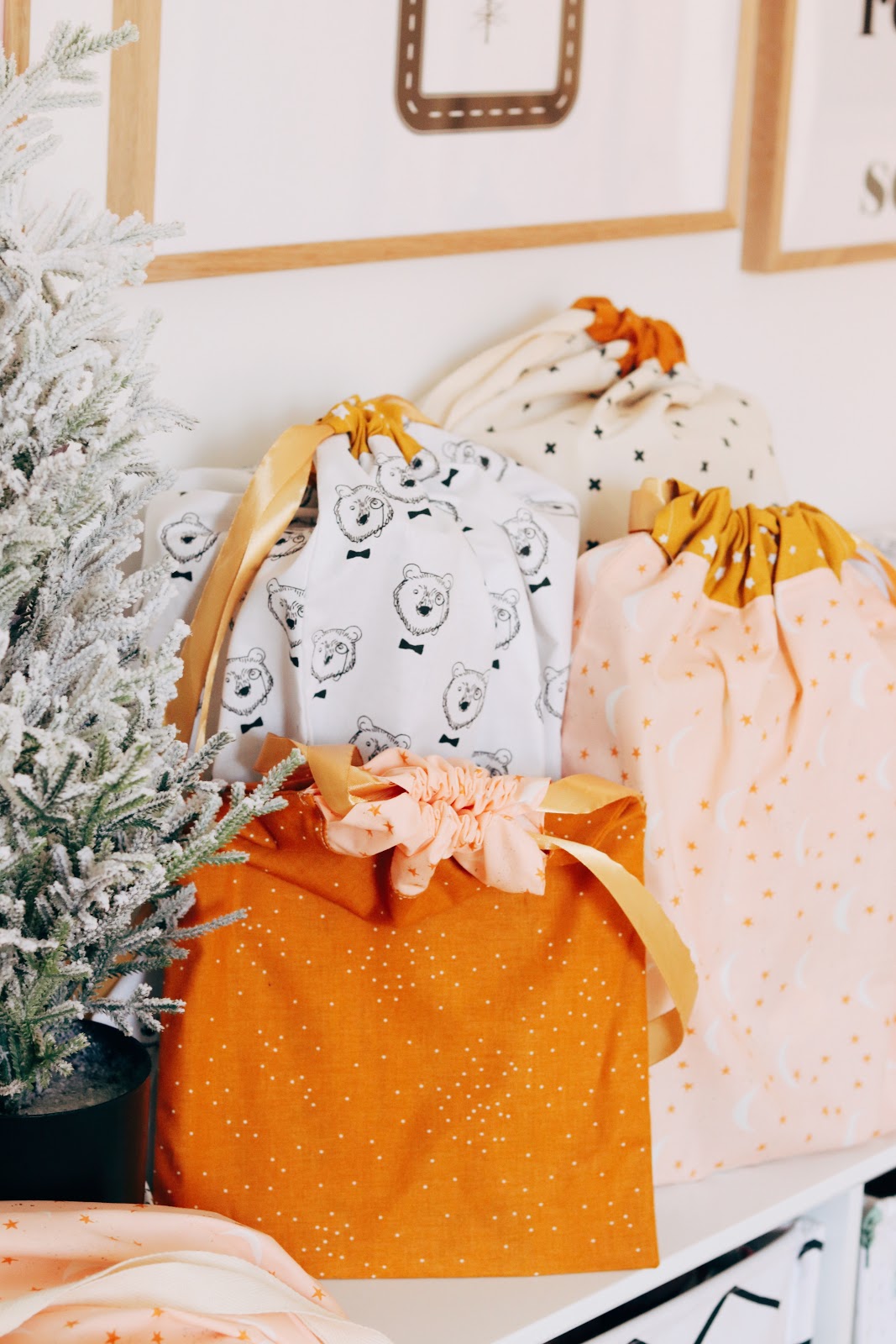 Christmas Sacks {Combatting Disposable waste} | Brick Dust & Glitter