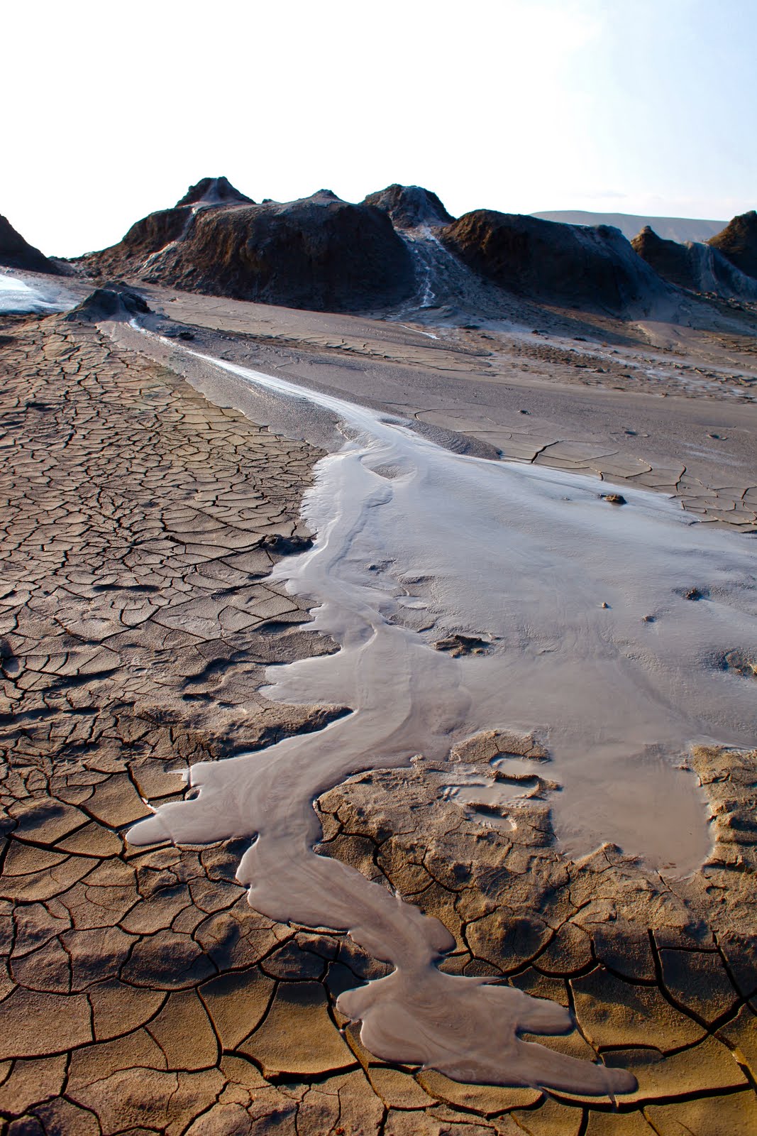 Merlin and Rebecca: Desert Mud Volcanoes