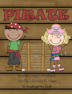 Kindergarten Kiosk: Pirate Thematic Unit and a Freebie: Linked to ...
