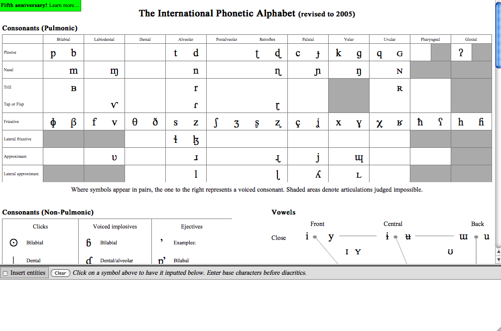 SFALingBlog: Spotlight on Linguistic Tools: Two More Online IPA Keyboards
