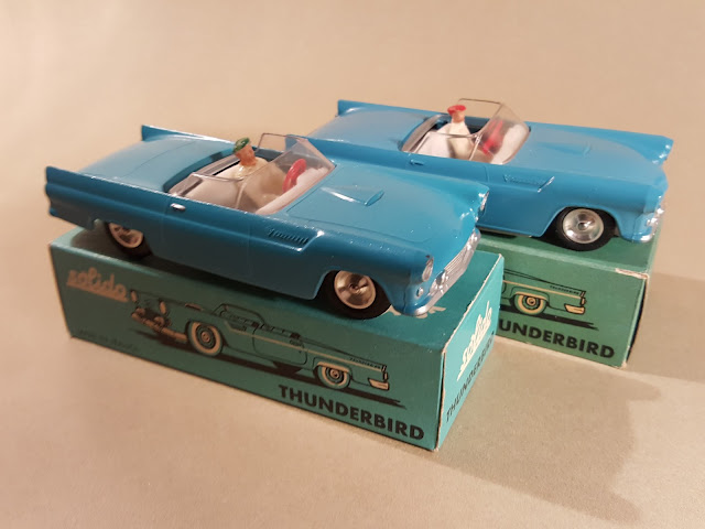 AU JOUET PARISIEN: Solido Modèle n° 113b Ford Thunderbird cabriolet