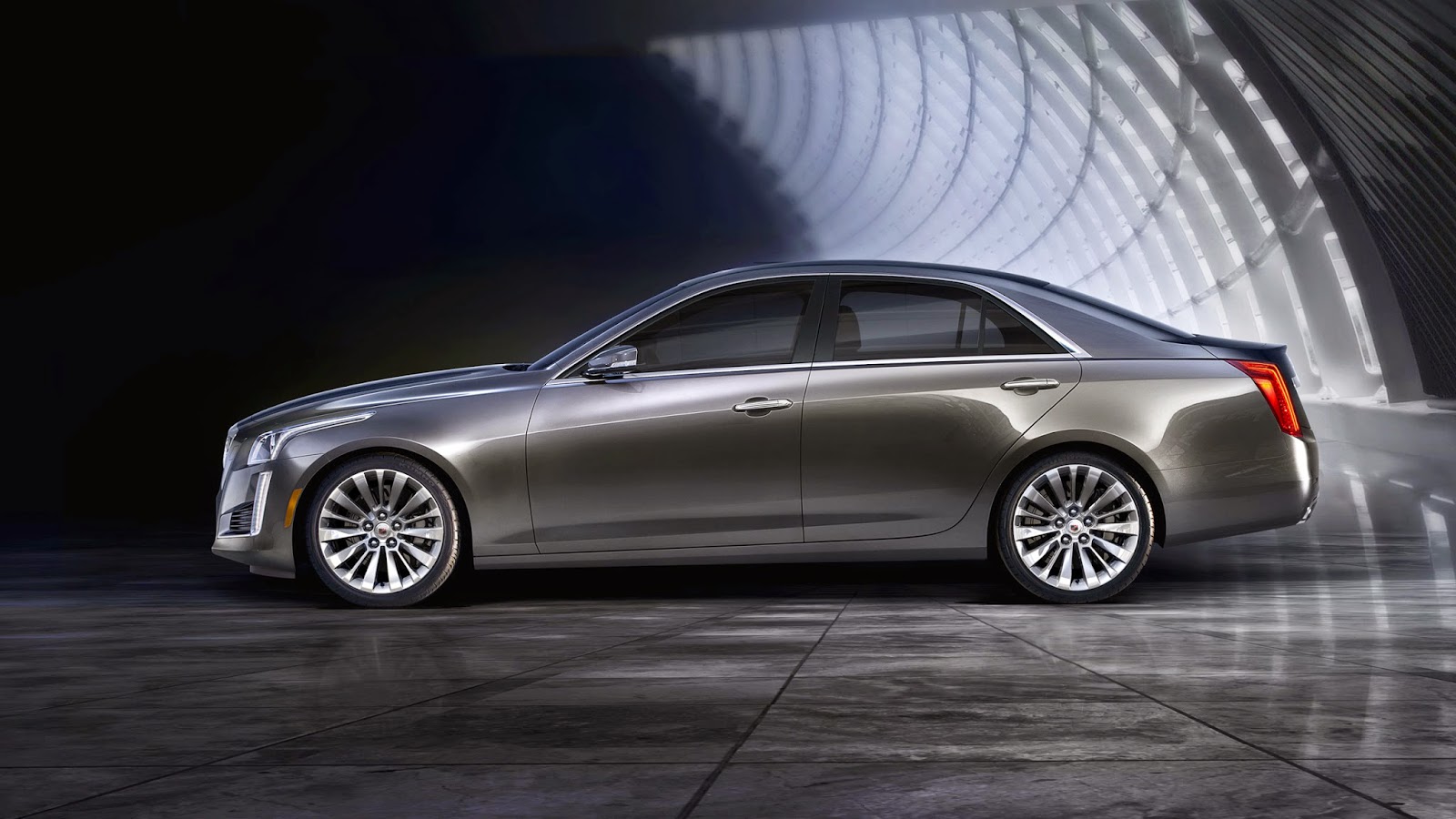 Wallpaper Mobil Mewah Cadillac CTS4