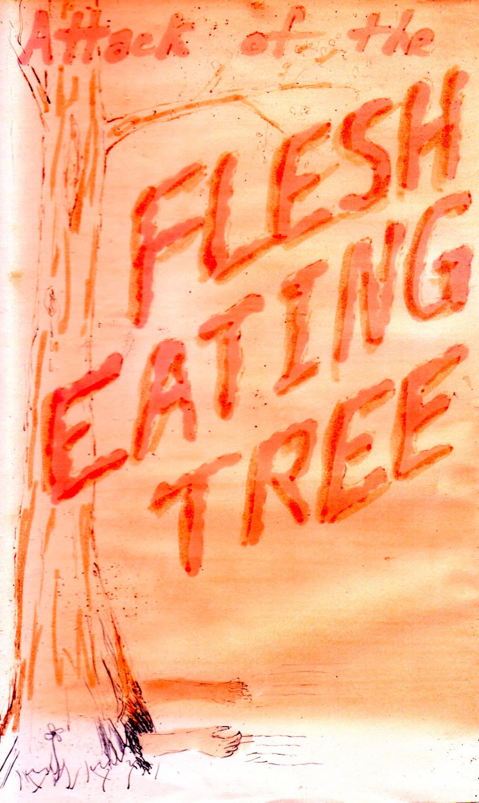 Ha ha, it's Burl!: Burl reviews Attack of the Flesh Eating Tree!! (199?)