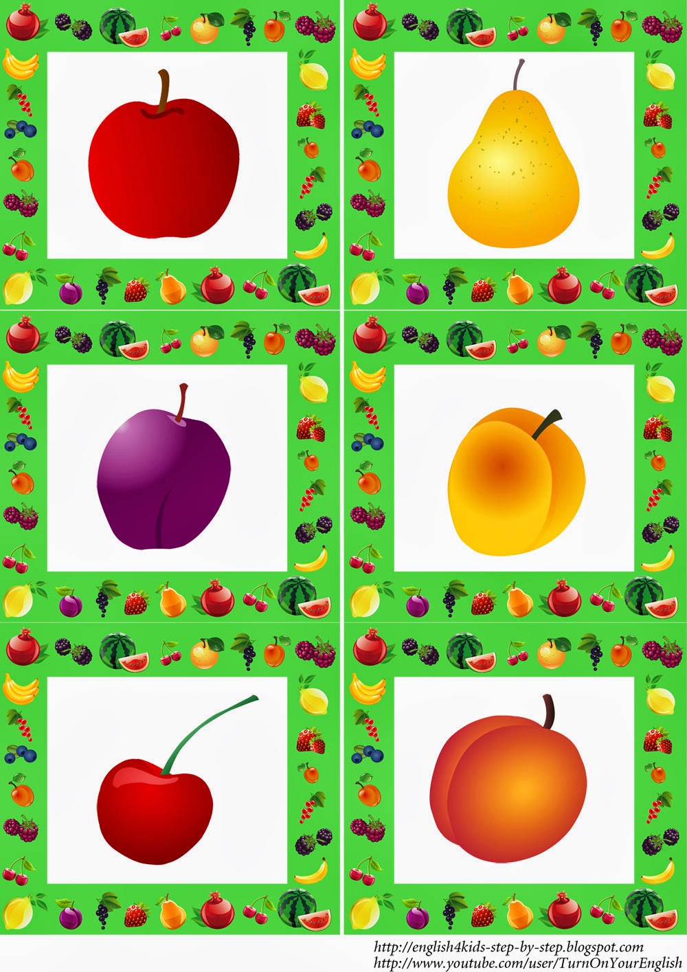 English for Kids Step by Step: Fruits and Berries Song for Kids ...