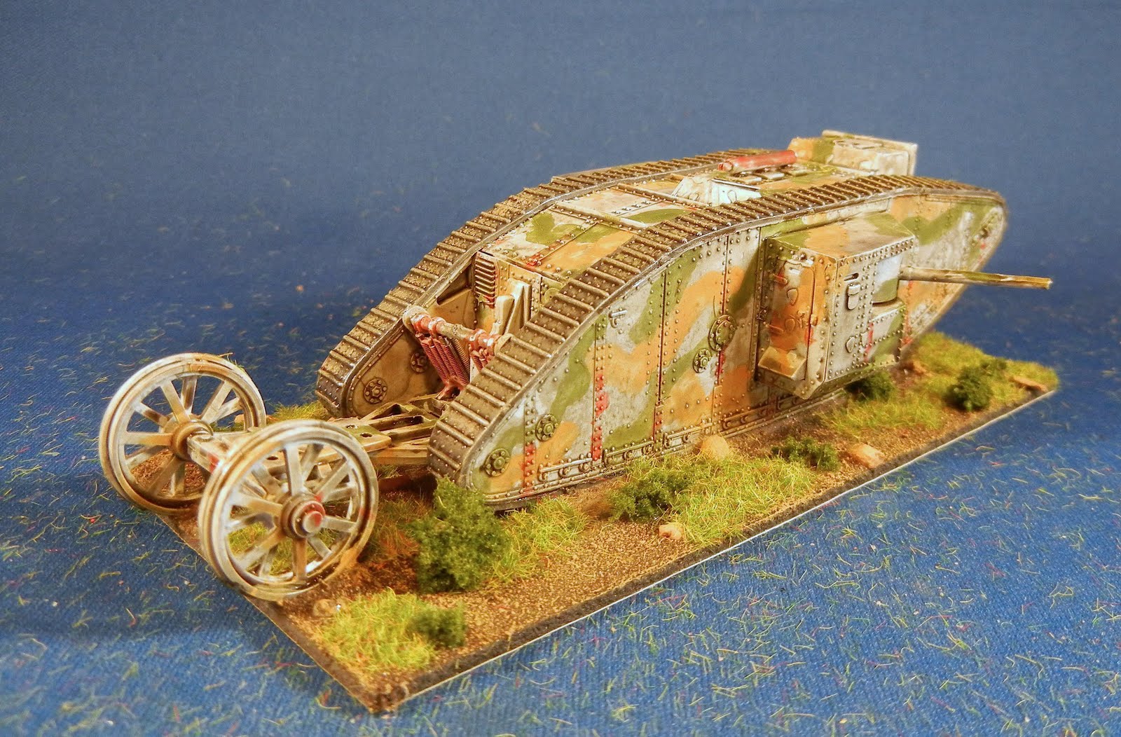 Bob's Miniature Wargaming Blog: WW1 tank and 100,000 views