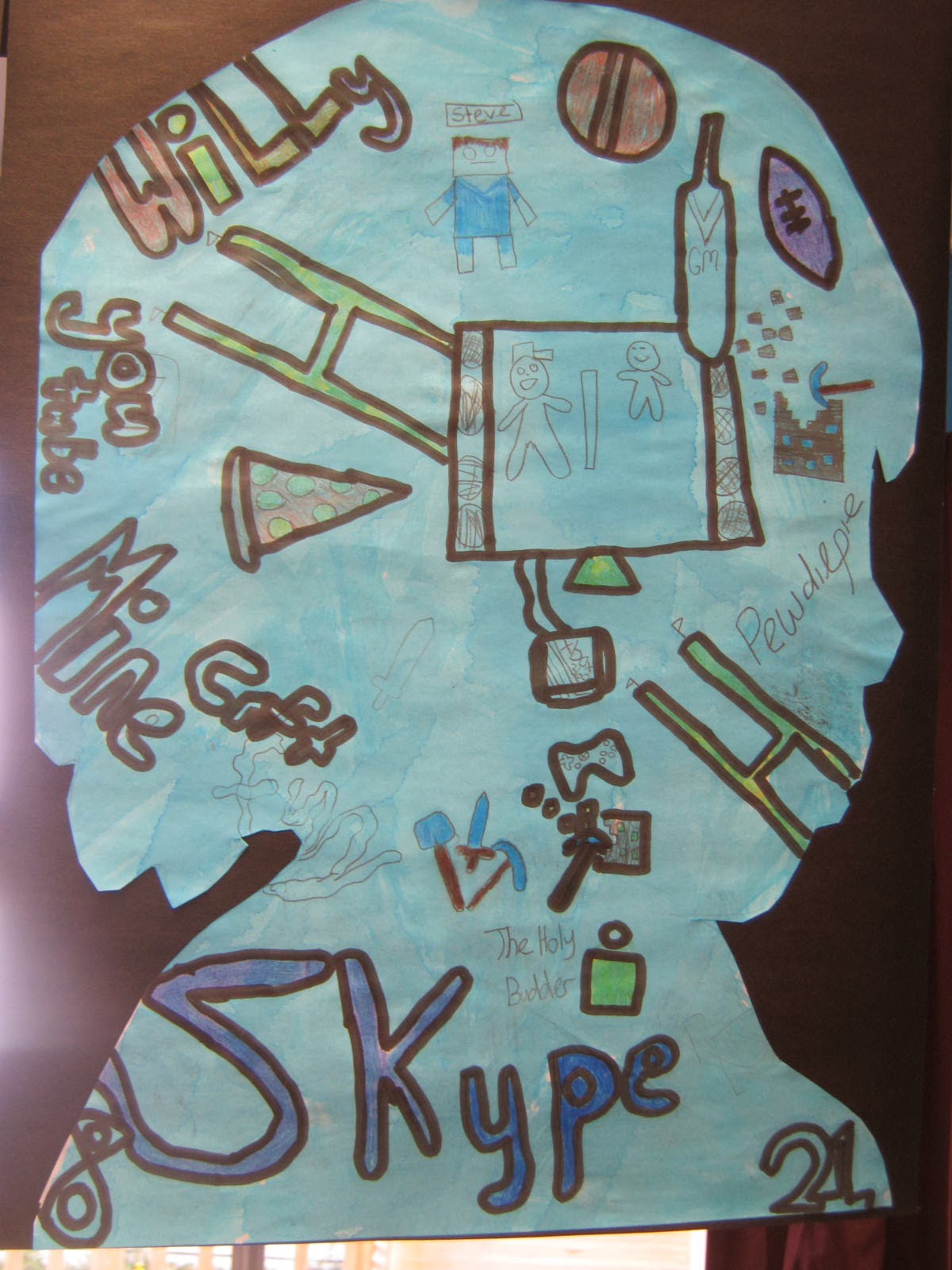 Room 5 2014: Self Portraits - Arcimboldo Style!