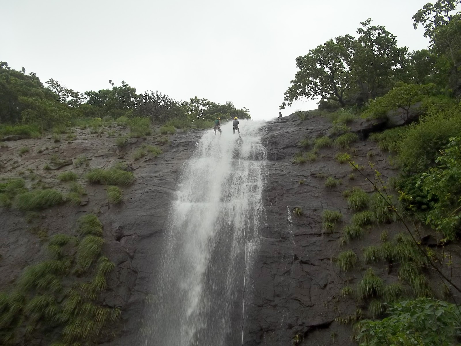 Wanderlust: Waterfall Rappelling at Dudhiware Waterfall (Lonavala)