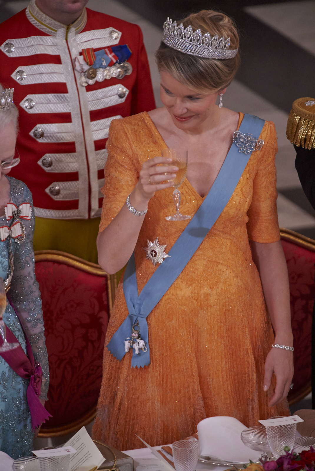 Queen Mathilde: Jewels: Butterfly Brooch