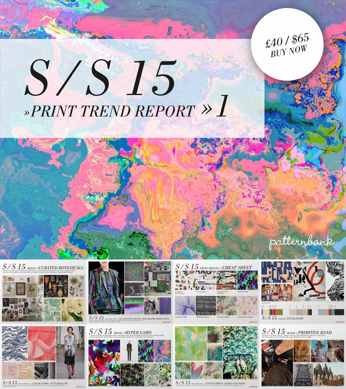 TRENDS // PATTERNBANK - PRINT TREND REPORT NO. 1 - SPRING/SUMMER 2015 ...