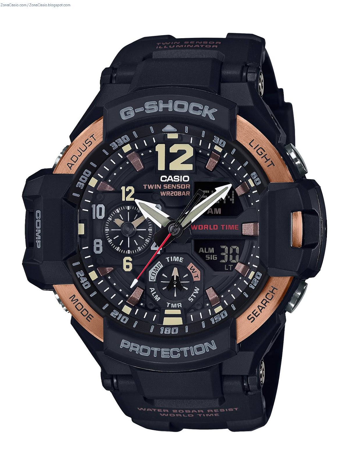 Zona Casio: Los Master of G Vintage Rose Gold llegan a México