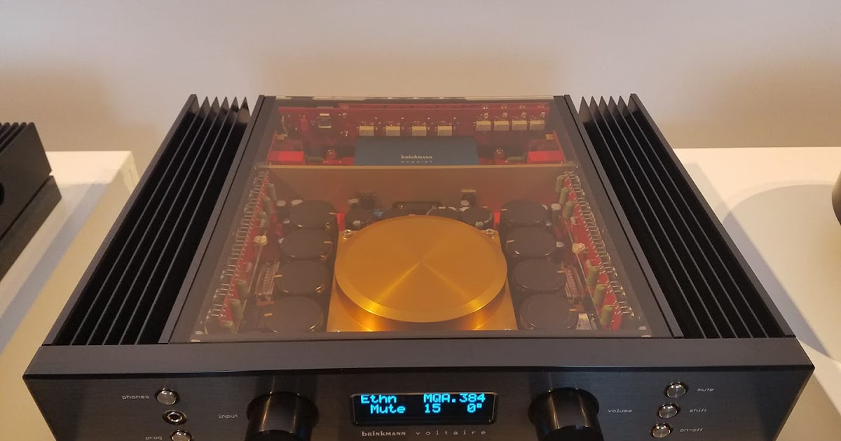 Wizard High-End Audio Blog: Brinkmann Voltaire Integrated Amplifier