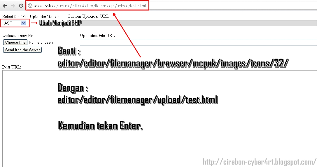 Cara Deface Web Dengan Teknik File Upload
