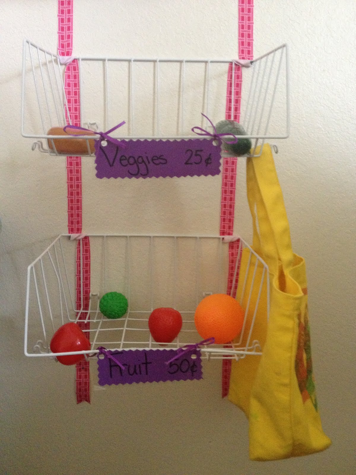 Mothering with Creativity: DIY Grocery Store for Under $5