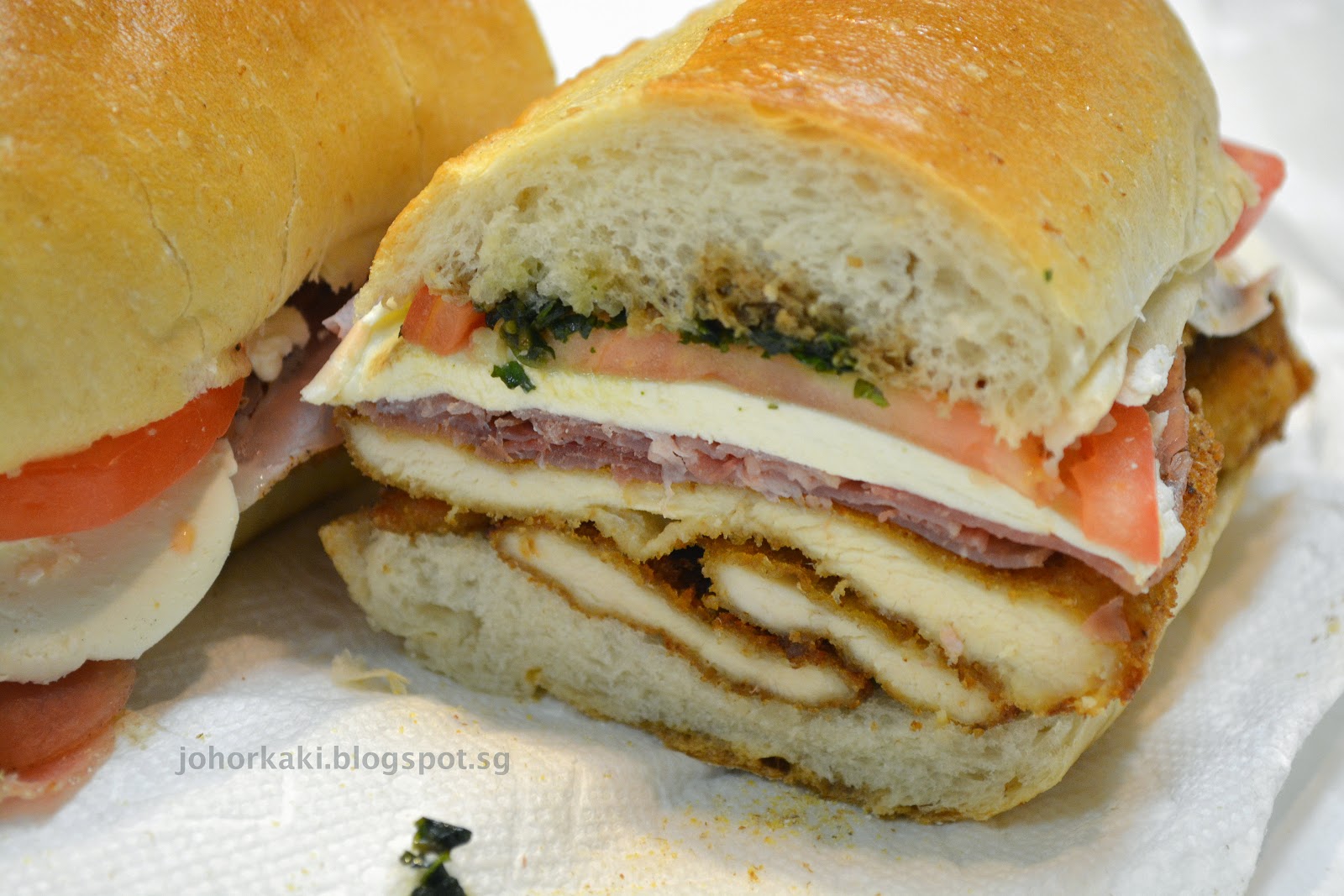 Parisi Bakery in NYC New York |Tony Johor Kaki Travels for Food ...