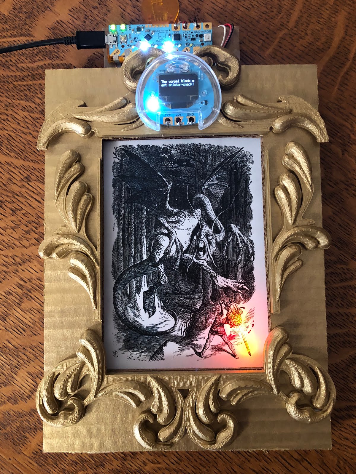 Chibitronics Jabberwocky