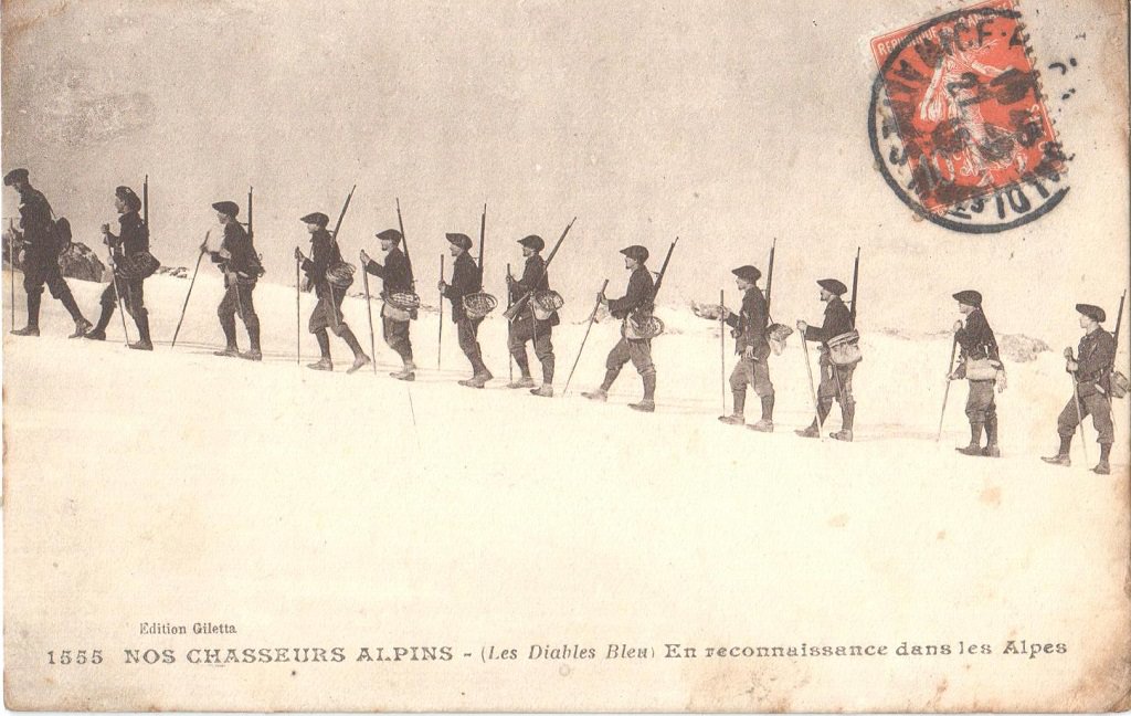 Toy soldiers and real battles: WW1 French Mountain Troops - Chasseurs ...