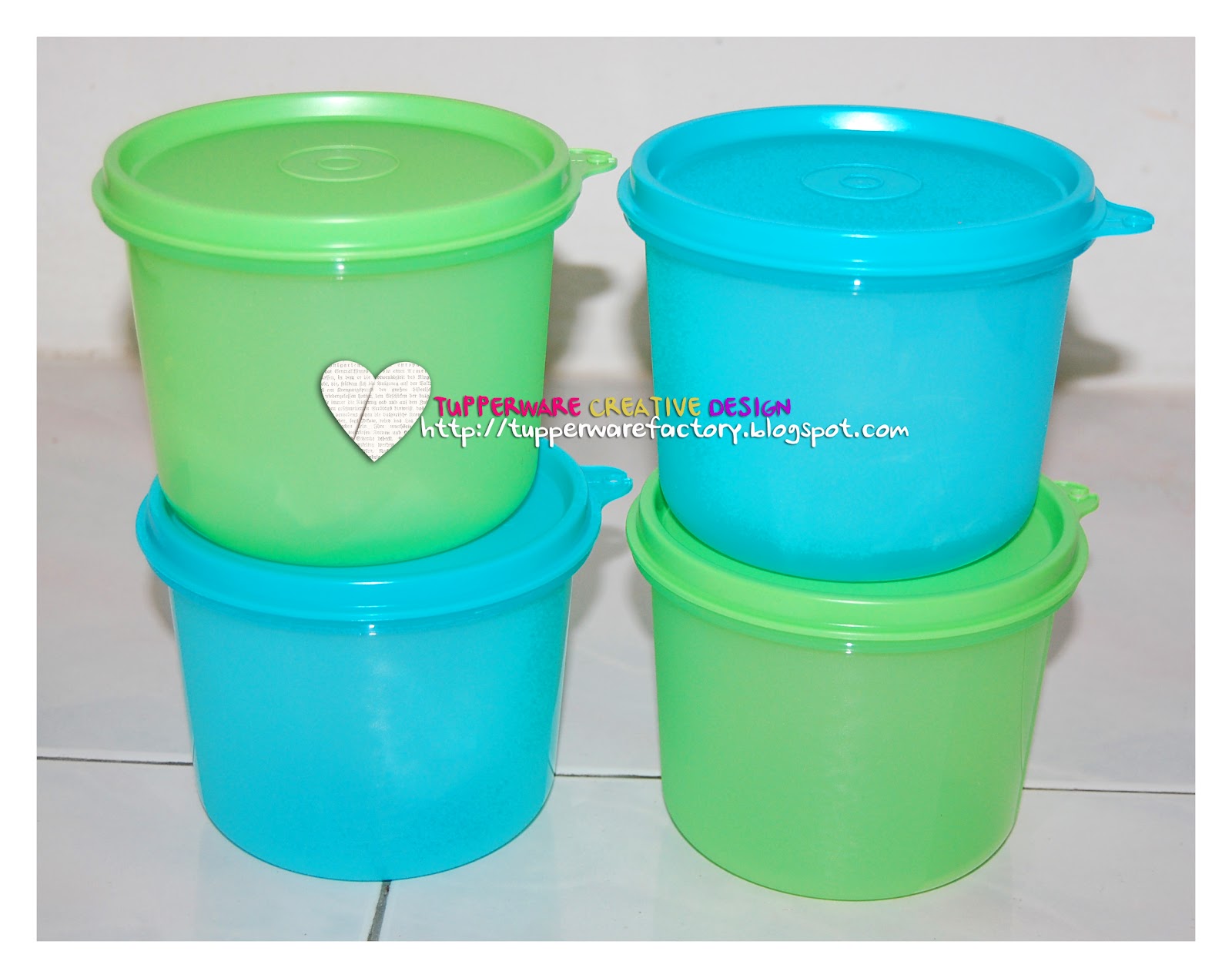 TUPPERWARE CREATIVE DESIGN: FEBRUARY BABY SET AND HOME SET