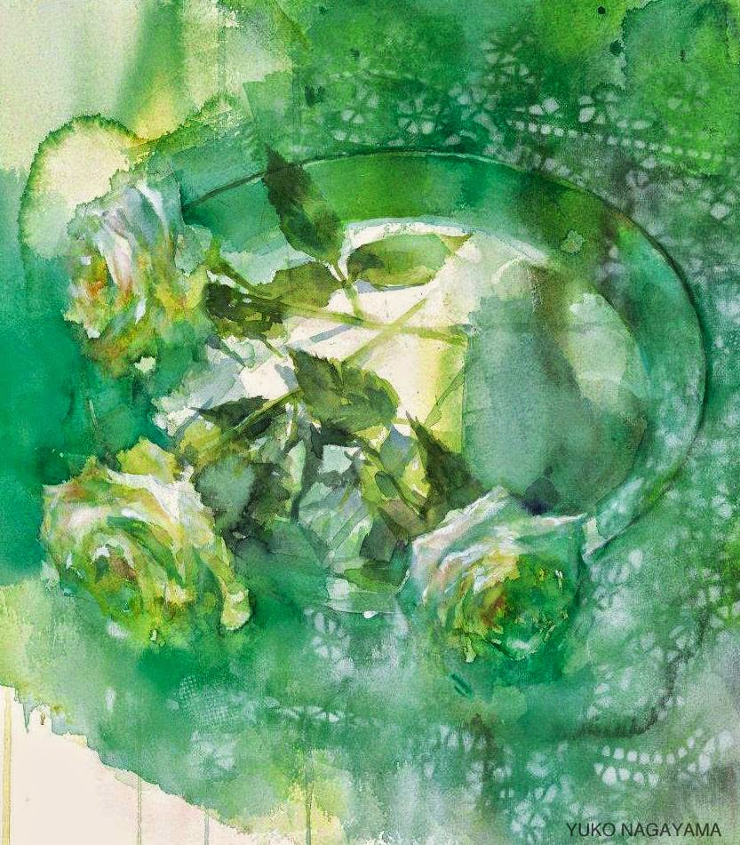 Yuko Nagayama 永山裕子, 1963 ~ Symbolic Watercolor painter | Tutt'Art ...