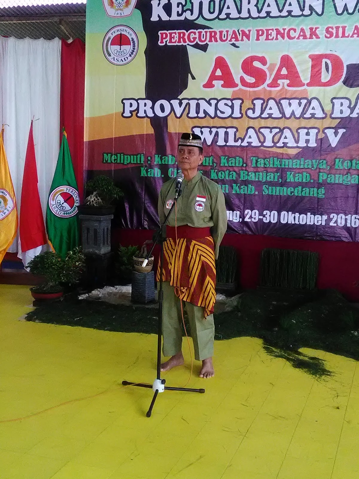 Kejuaraan Wilayah V Persinas ASAD Jawa Barat 2016 | Perguruan Pencak ...