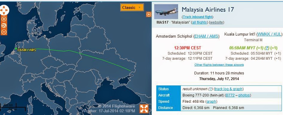 DCNewsroom: Malaysia Airlines Flight 17 crash updates