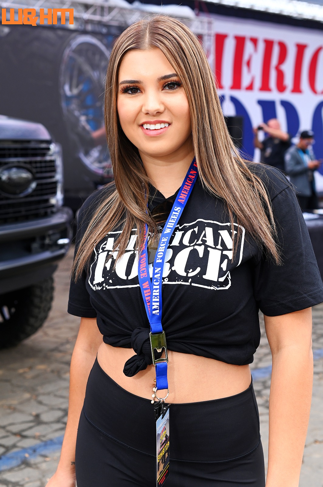 Cute Carmen Maria for American Force Wheels at Off Road Expo 2019 ...