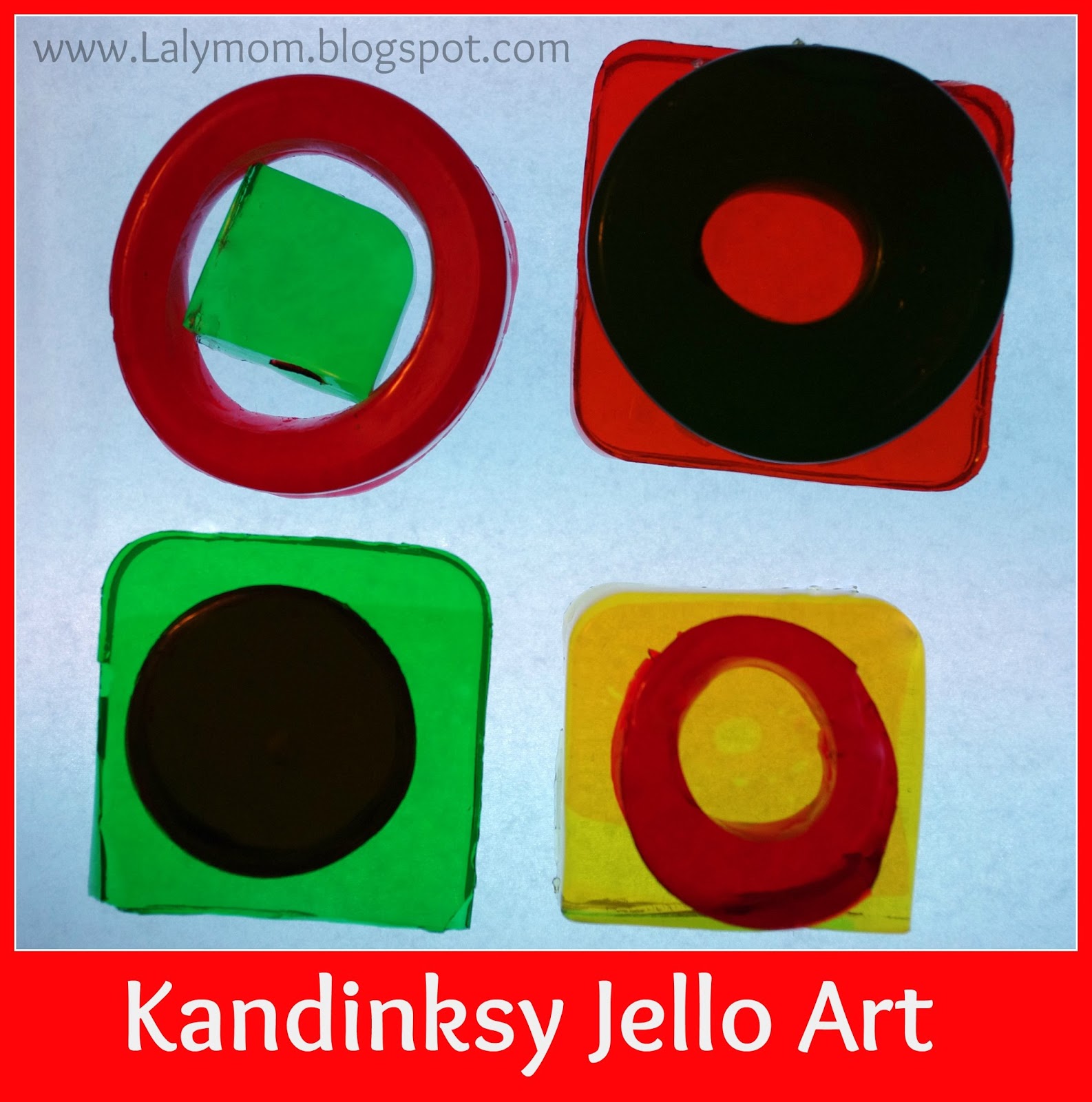 Kandinsky for Kids: Jello Art Project