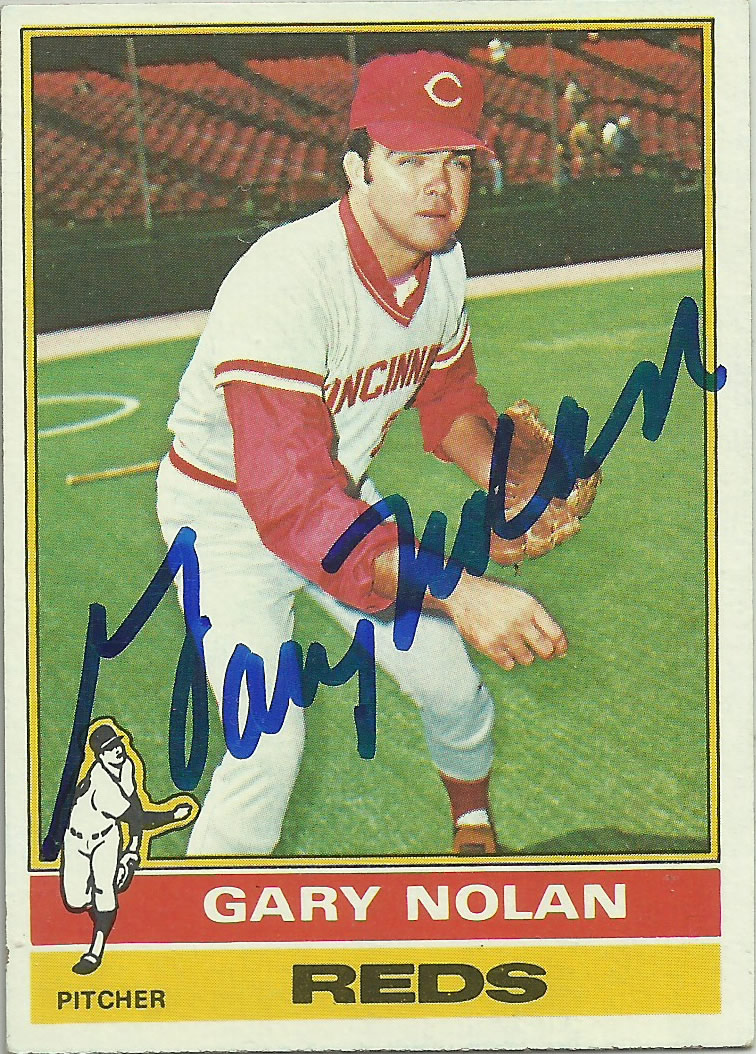 Cincinnati Reds Baseball Card Collector: TTM: Gary Nolan