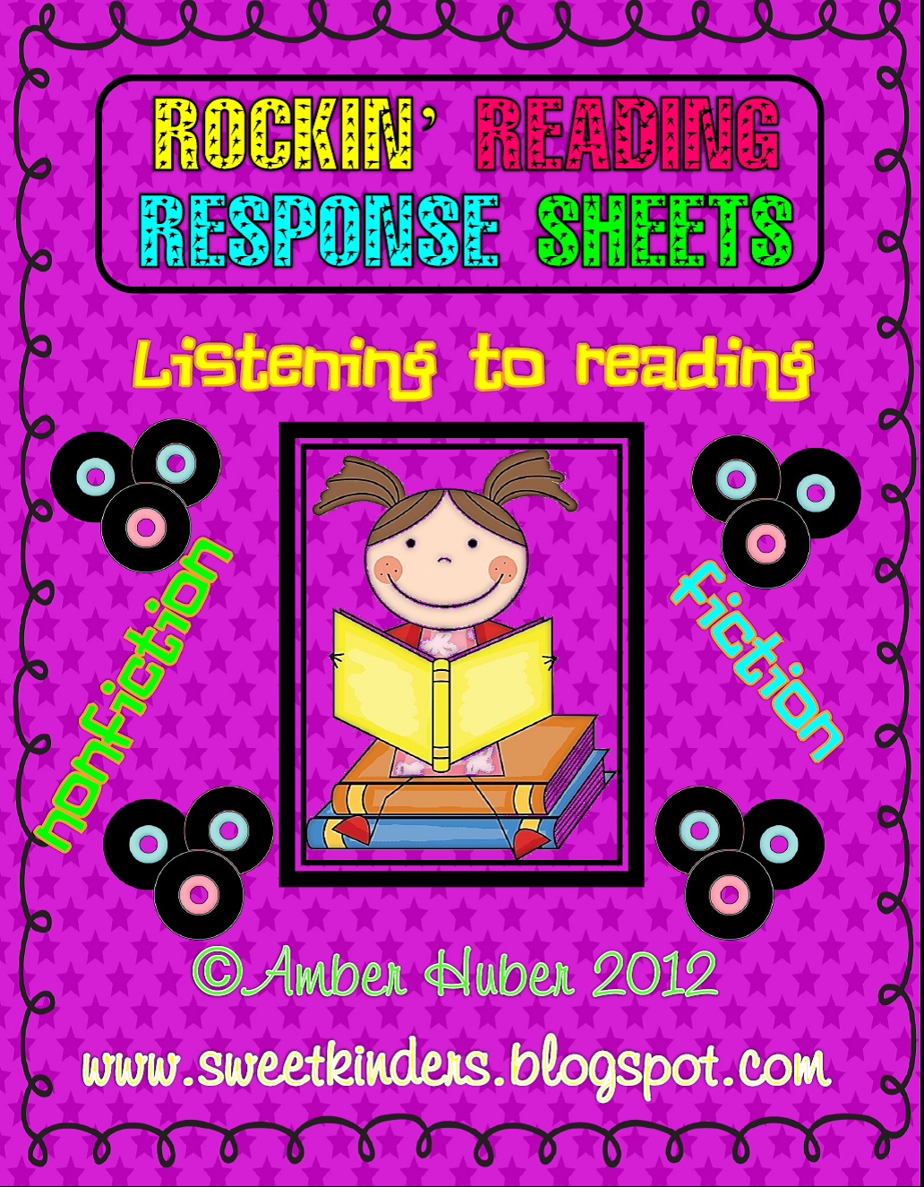 Sweet Kinders Rockin Reading Response Sheets sweet-kinders-rockin-reading-response-sheets