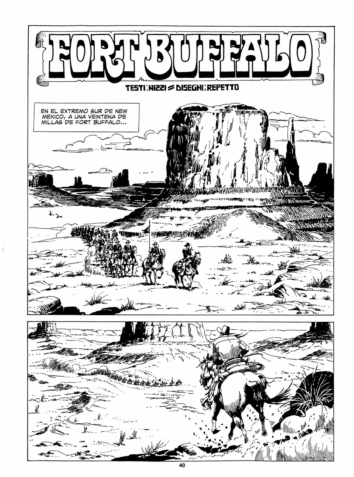 Aquellos inolvidables tebeos...: TEX – FORT BUFFALO - COLECCIÓN ...