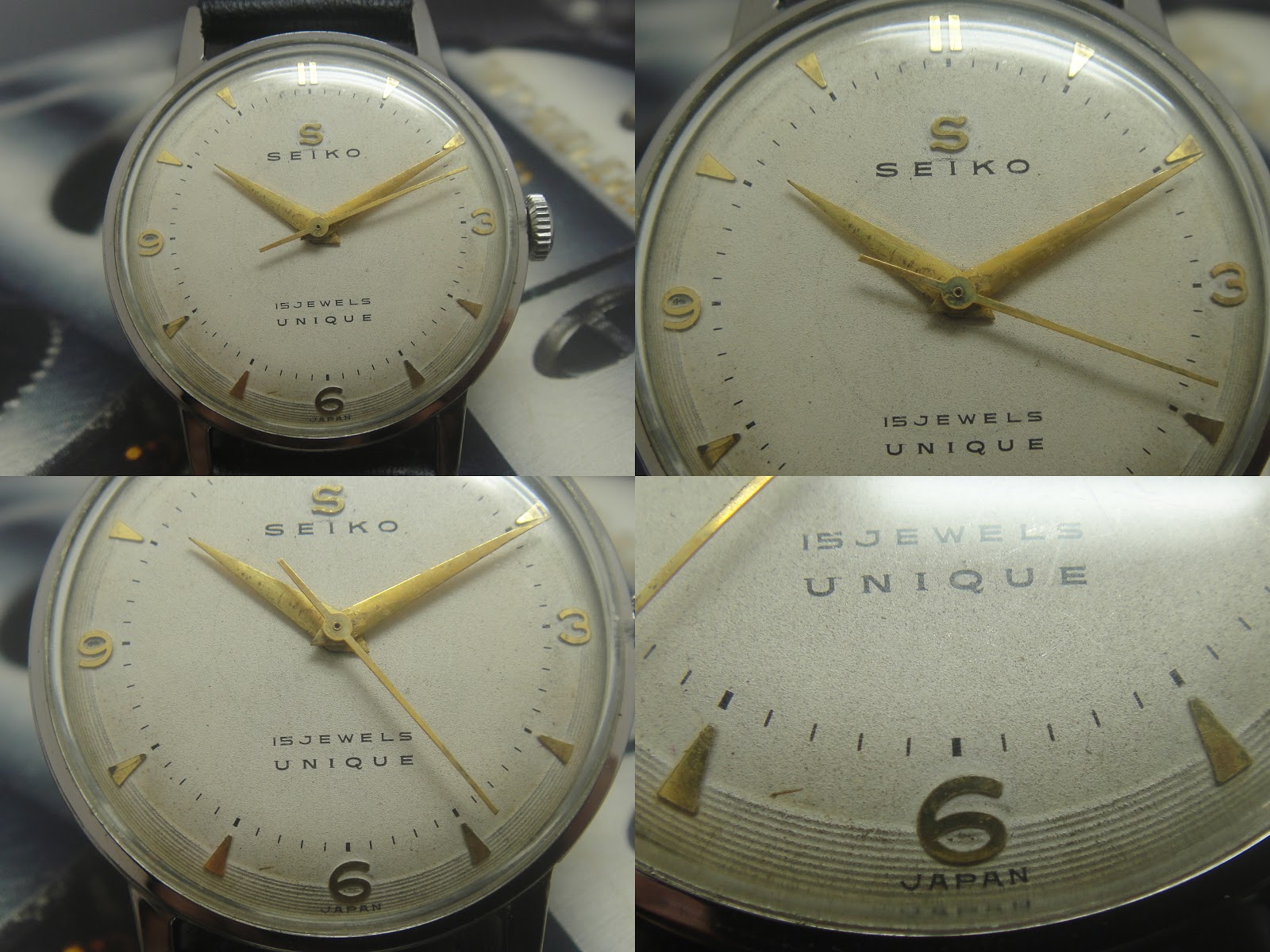 Antique Watch Bar: SEIKO UNIQUE 15 JEWELS SU12 (SOLD)