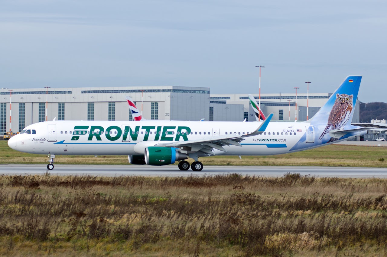 Airbus Hamburg Finkenwerder News: A321-211SL, Frontier Airlines, N705FR ...