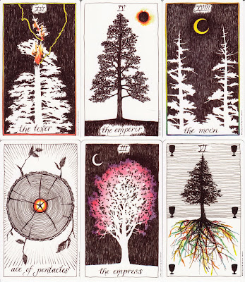 Rowan Tarot: Trees in the Wild Unknown Tarot