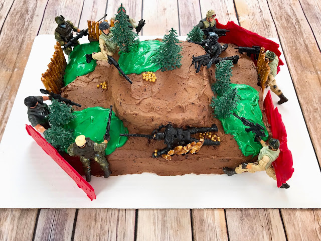 Airsoft Arena Cake