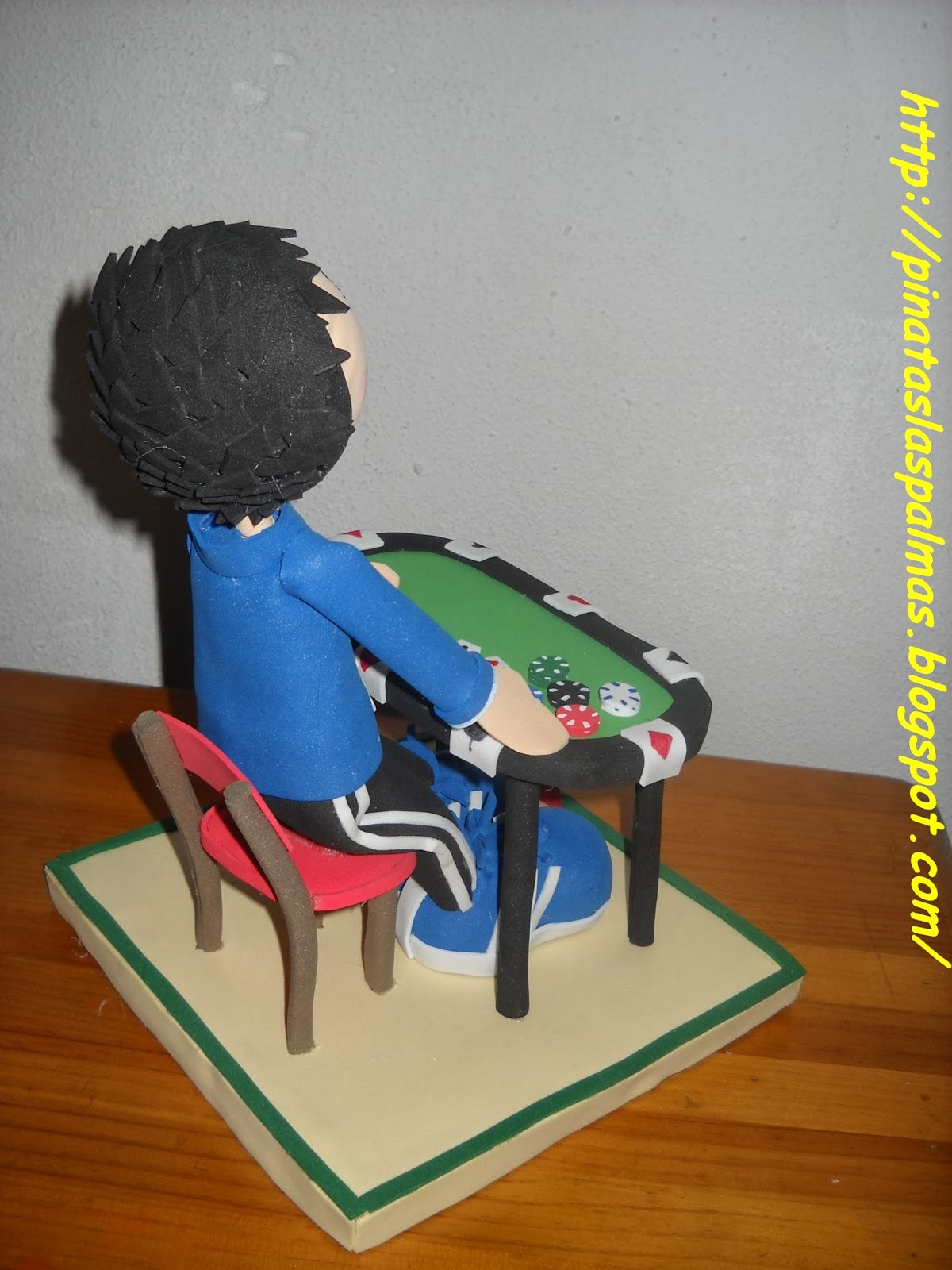 Piñatas Las Palmas: Jugador de Poker