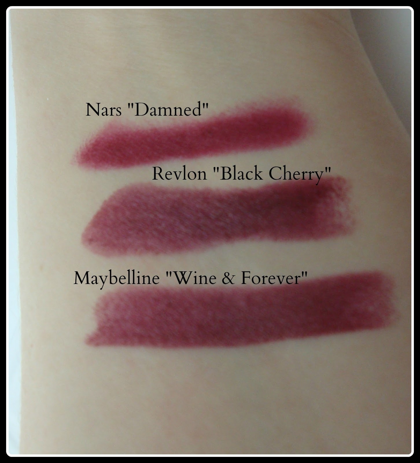 Green eyed Monster!: Oh La La Lips - Nars "damned"