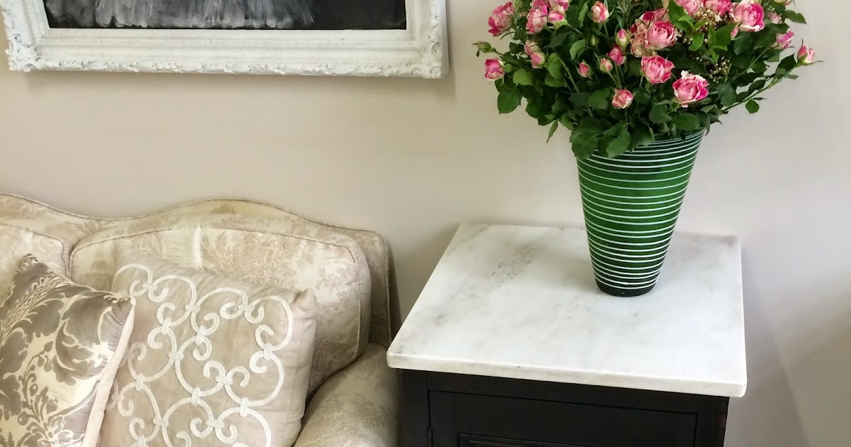 Lilyfield Life: A beautiful marble top cupboard