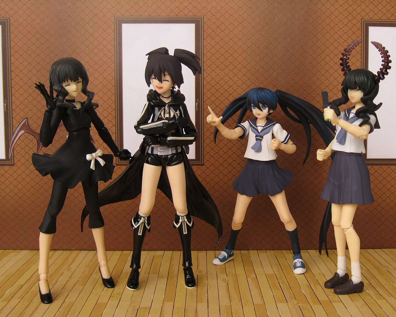 world of klaymore: figma BRS Mato & Yomi