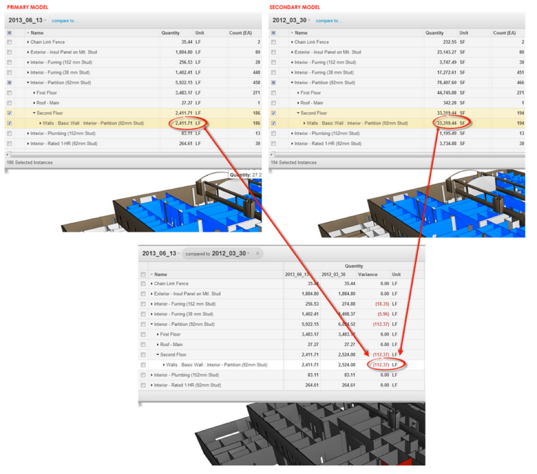 VDC Experts BIM Blog: Assemble Systems - Revit Model Compare