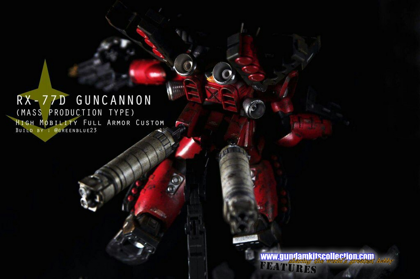 Custom Build: 1/144 Assault Guncannon - High Mobility Full Armor Custom