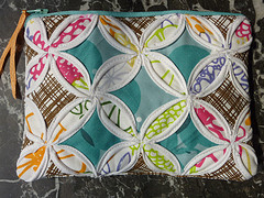 The Custards: More cathedral window patchwork bits....