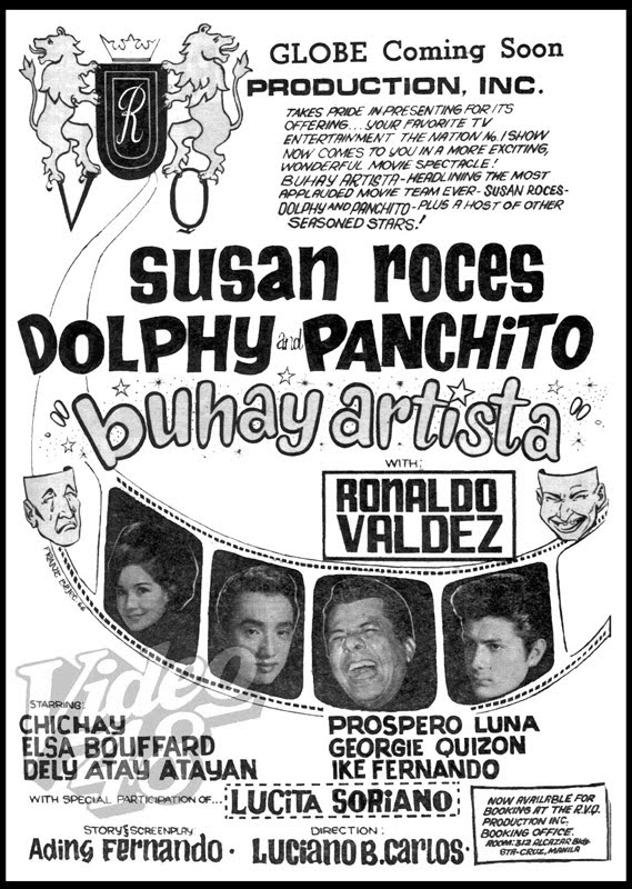 Video 48: 60s LOCAL TV SHOWS # 6: "BUHAY ARTISTA" CIRCA 1964