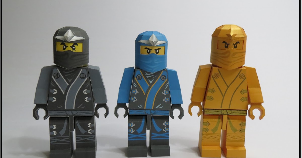 Paper Robots!: Lego Ninjago Paper Models!!! Awesome